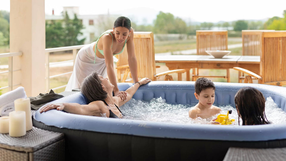 MSPA TEKAPO Square Bubble Spa - 2024 with upgraded heater & pump 4 Bat ...