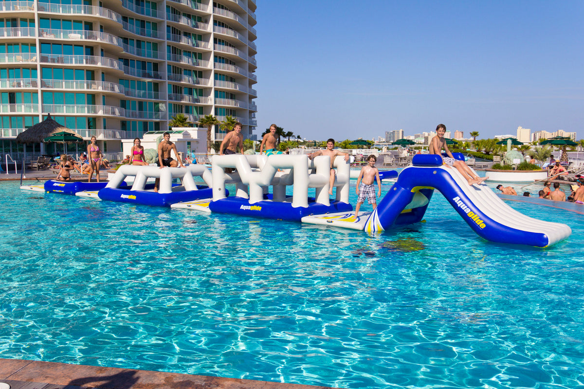 Aquaglide Inflatable Water Challenge Track 1 – River To Ocean Adventures