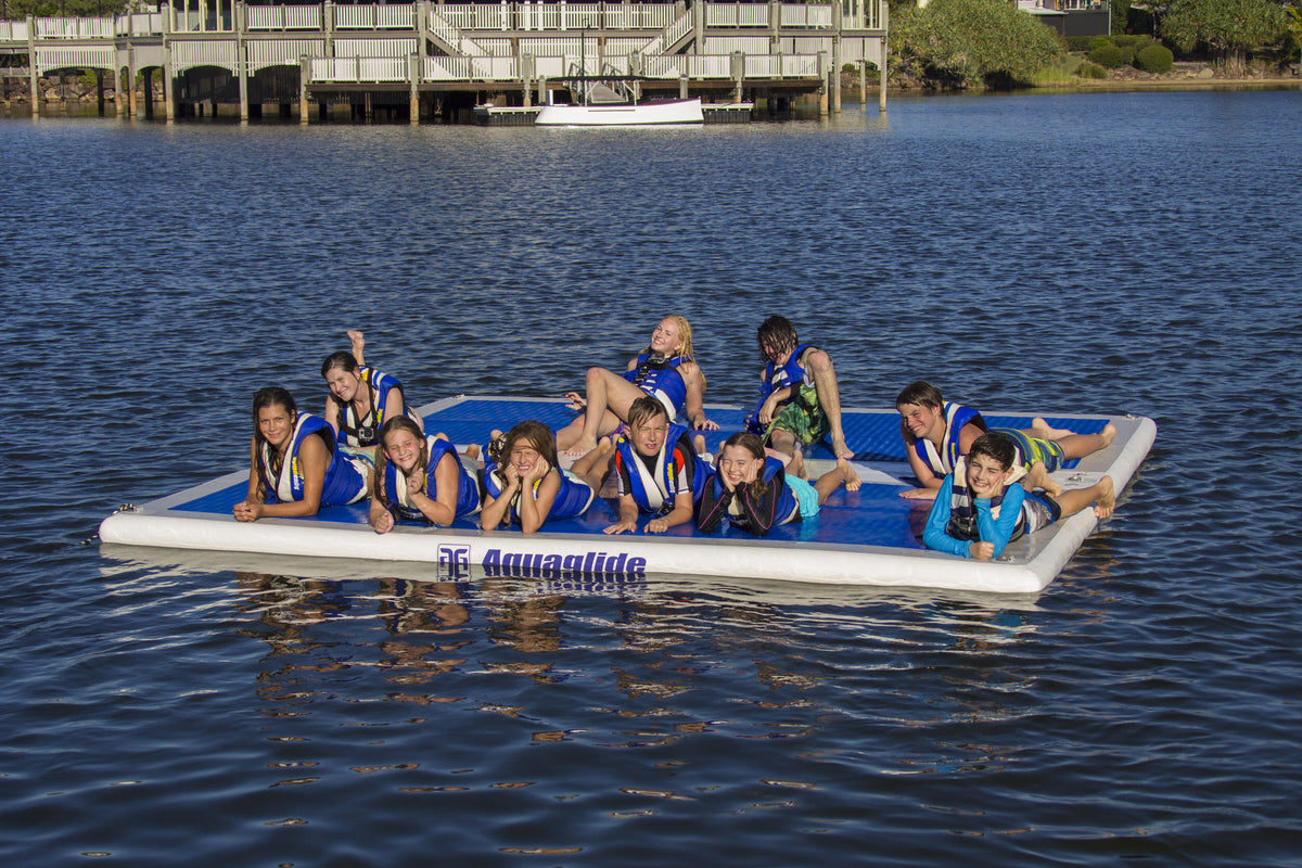 Aquaglide Inflatable Landing Pad Lounger – River To Ocean Adventures