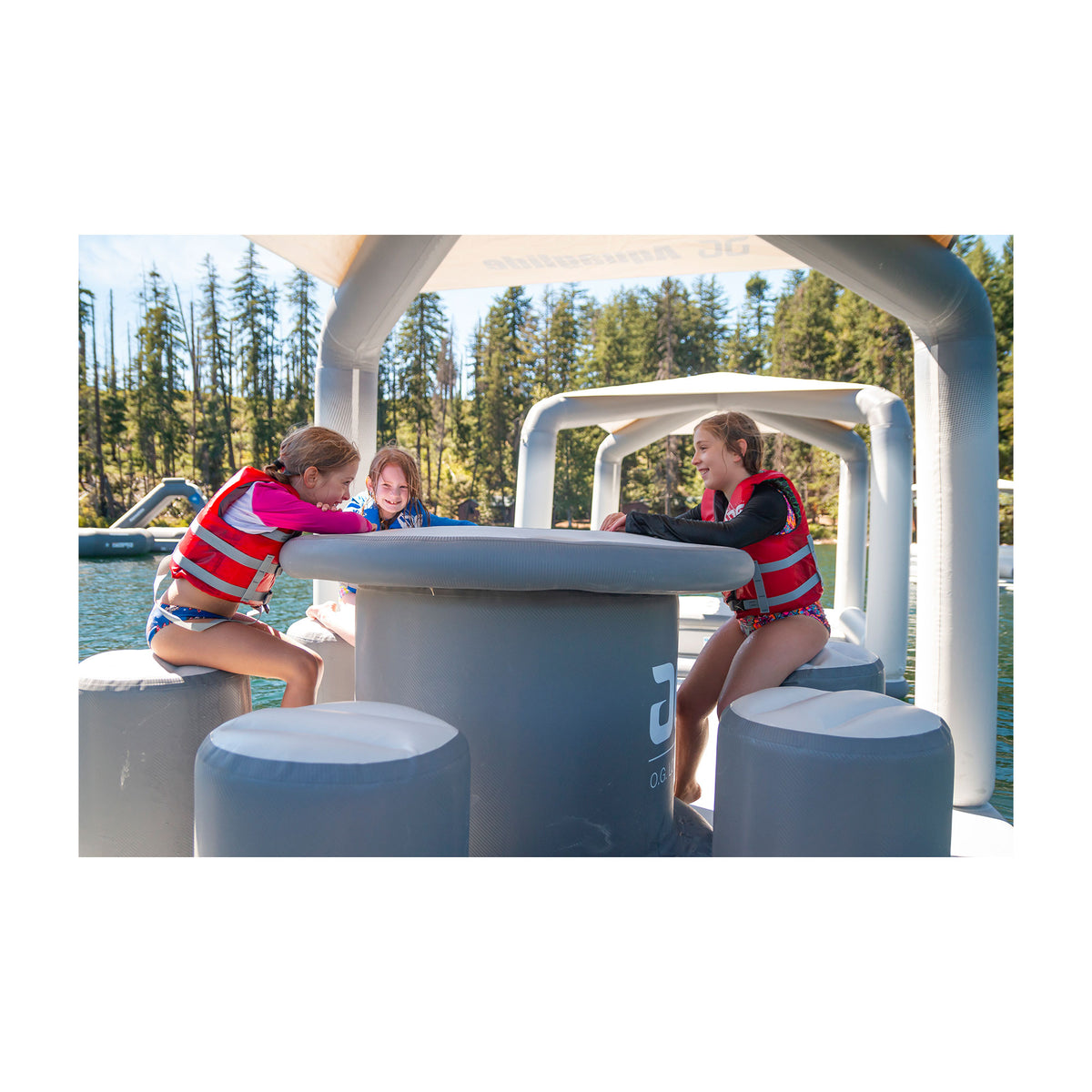 Aquaglide OG Inflatable Bar Lounge – River To Ocean Adventures