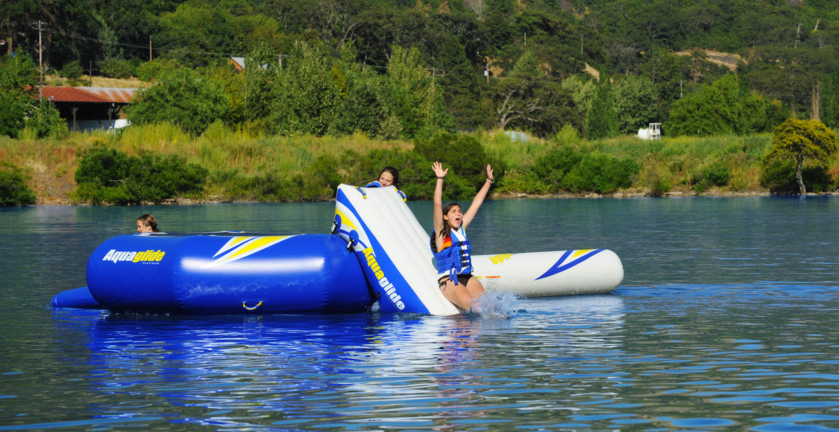 Aquaglide Rebound Inflatable Slide 16' – River To Ocean Adventures