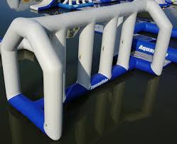 Aquaglide Neptune Inflatable Aquapark – River To Ocean Adventures