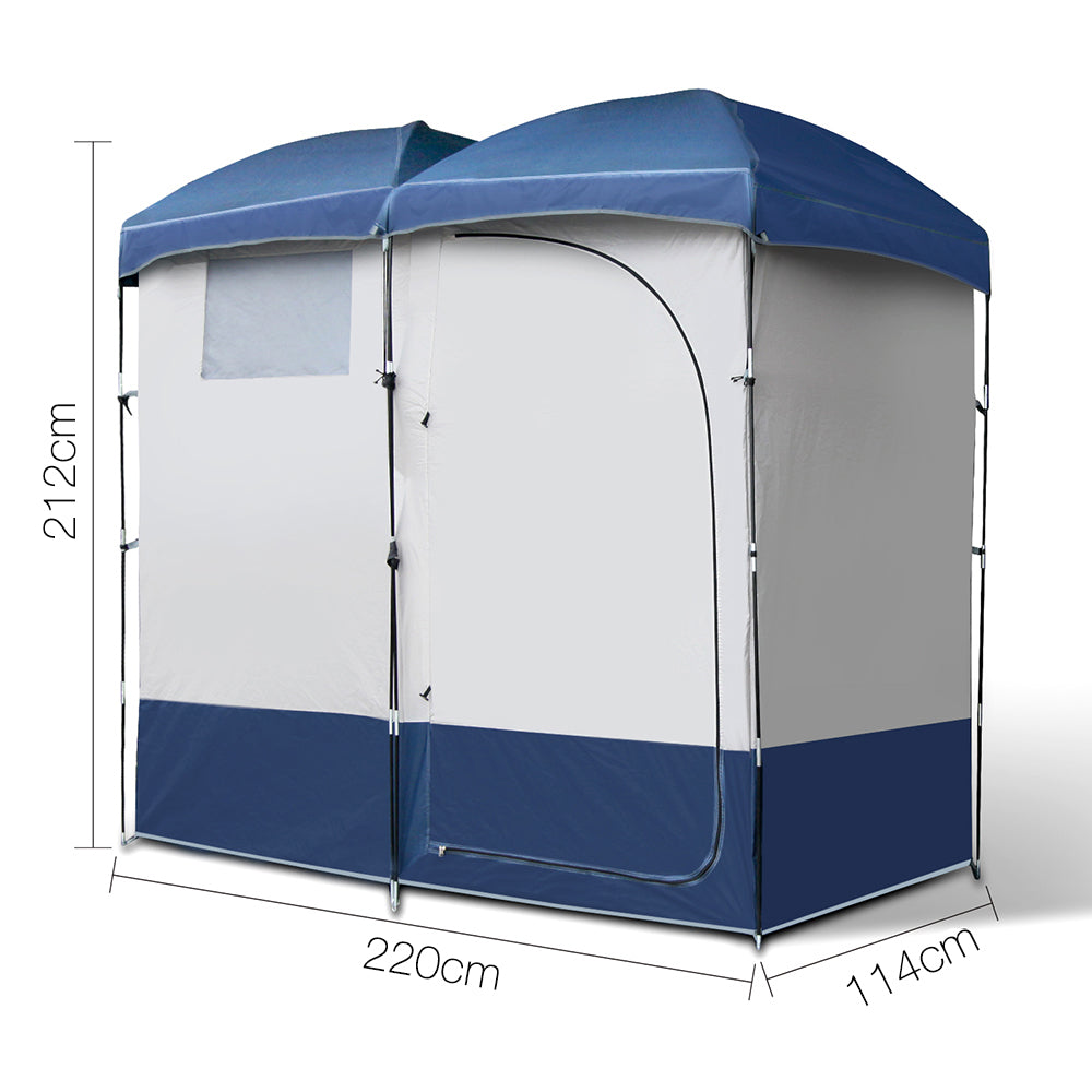 Weisshorn Camping Shower Tent - Double – River To Ocean Adventures